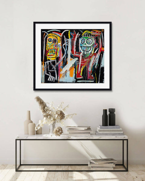 Dustheads by Jean-Michel Basquiat Art Print | Pop Motif