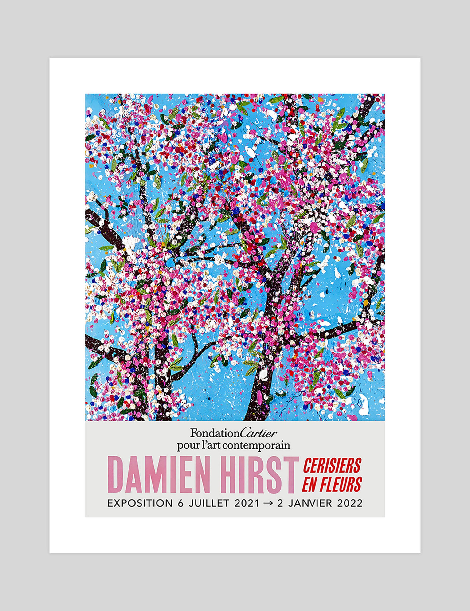 Cherry Blossom Tree No.1 by Damian Hirst Art Print | Pop Motif