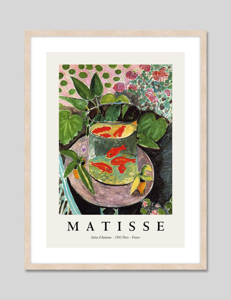 Goldfish by Henri Matisse Art Print Exhibition Poster | Pop Motif