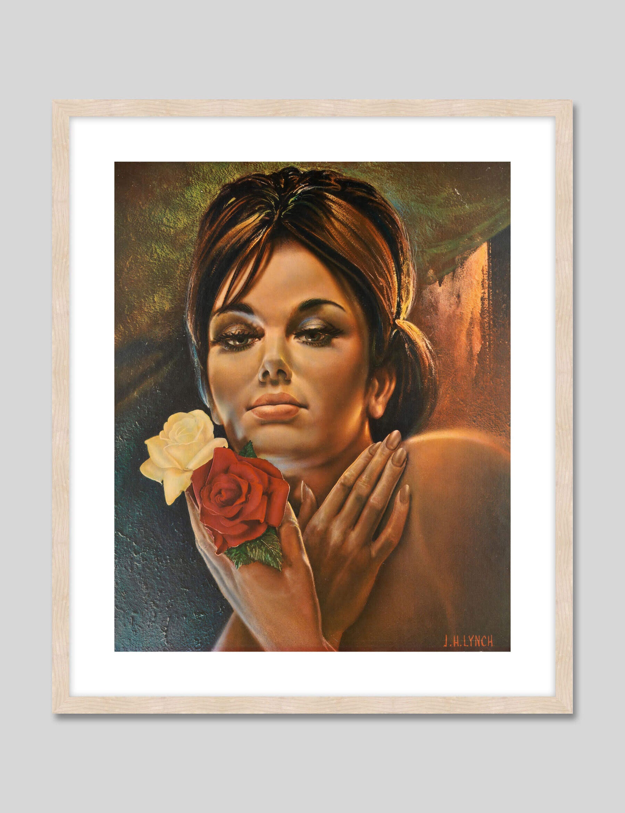 Lisa Rose by J.H. Lynch Vintage Art Print | Pop Motif