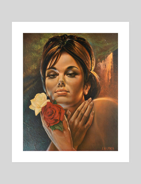 Lisa Rose by J.H. Lynch Vintage Art Print | Pop Motif
