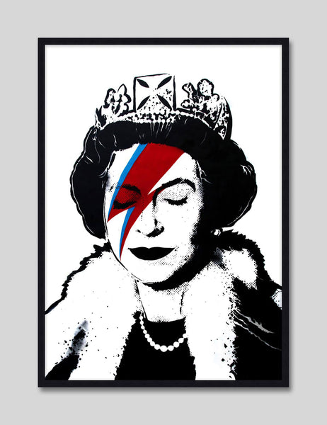 Lizzy Stardust by Banksy Art Print | Pop Motif