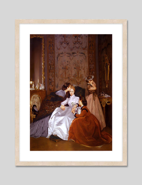 The Reluctant Bride Art Print by Auguste Toulmouche | Pop Motif