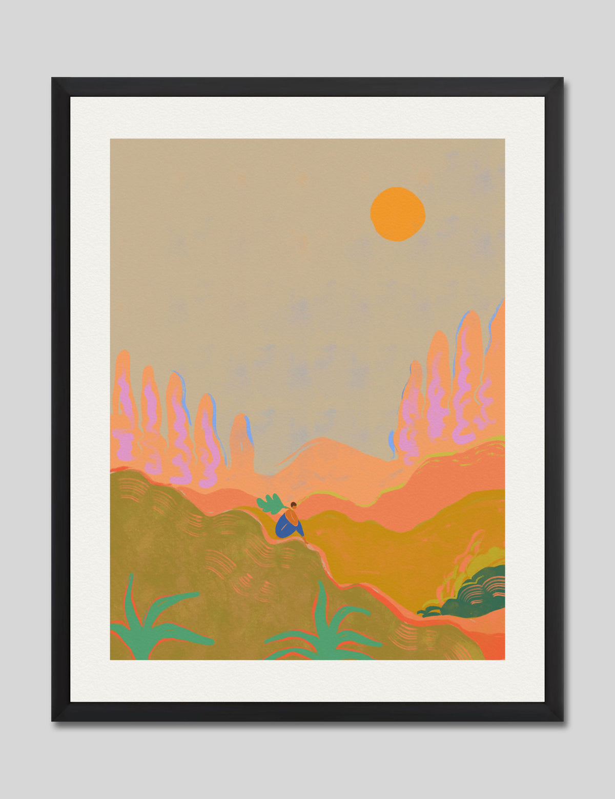 Wide Open Spaces Art Print by Arty Guava | Pop Motif