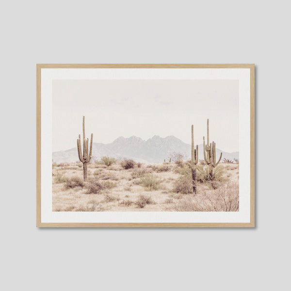 Arizona Desert Photography Art Print | Pop Motif