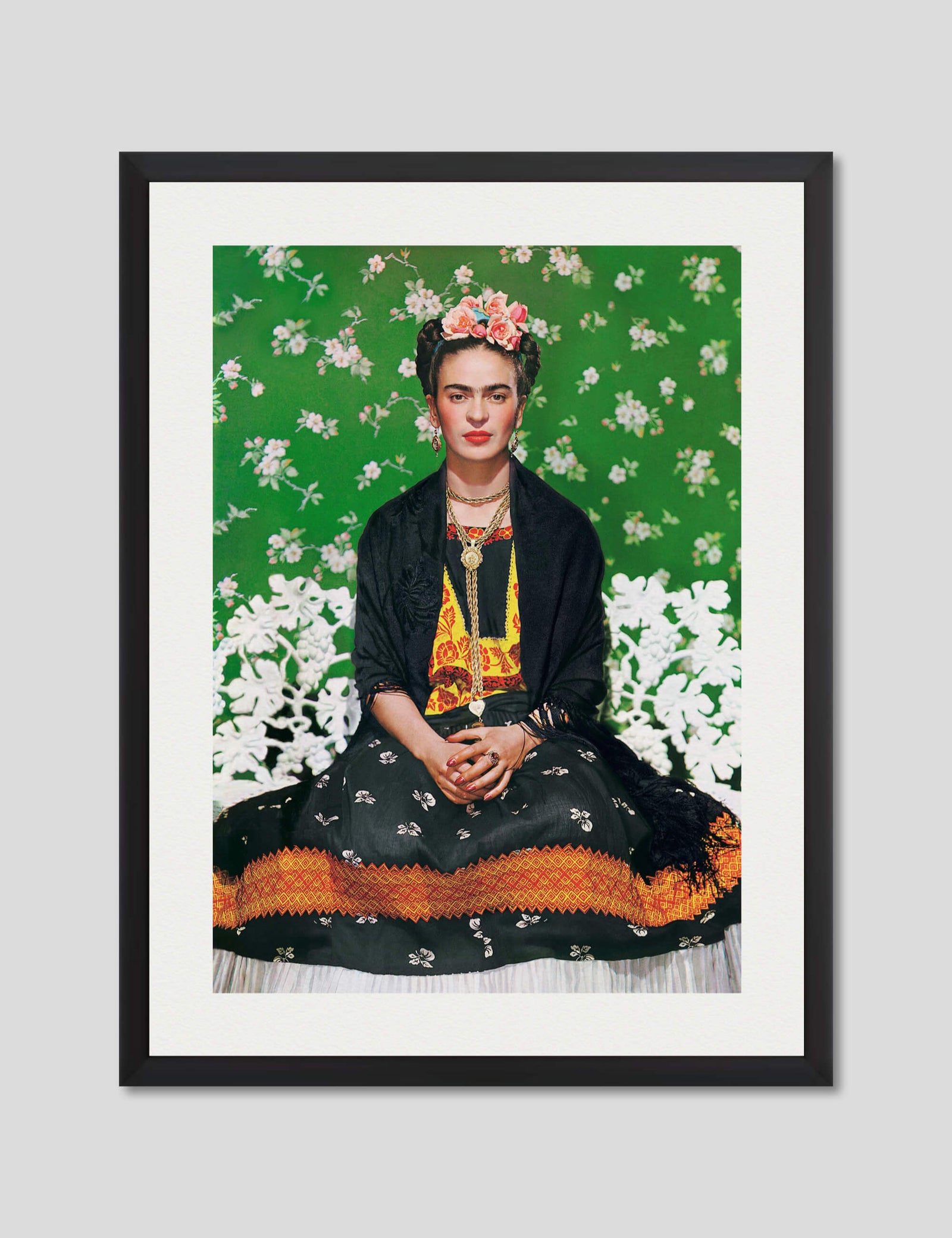 Frida Kahlo Portrait Art Print by Vintage Archive | Pop Motif