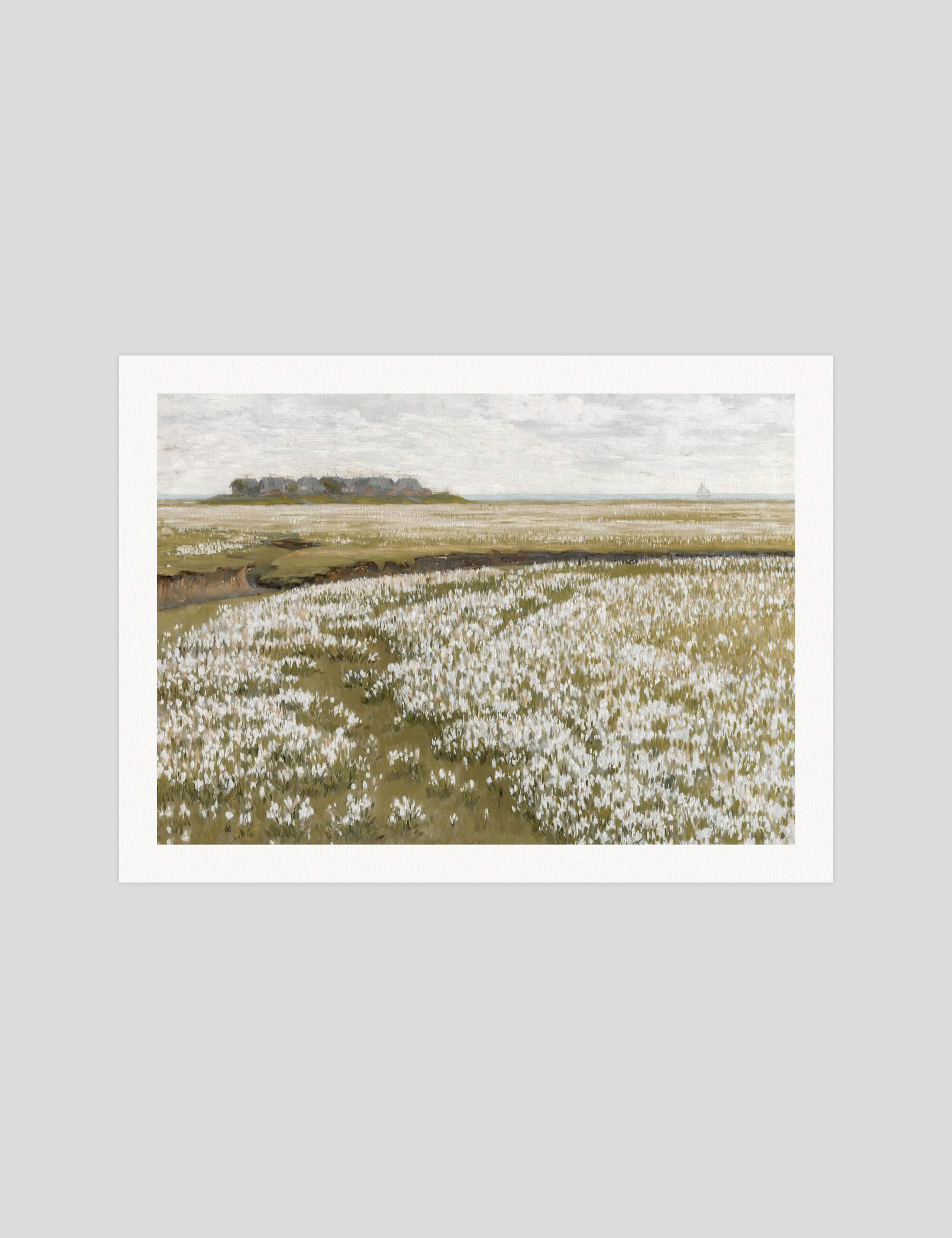 A Vast Summer Landscape Art Print by Jacob Alberts | Pop Motif