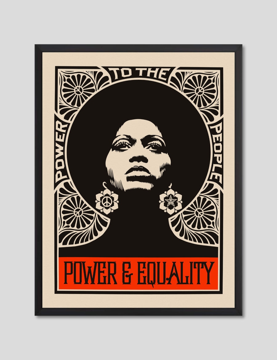 Power And Equality Art Print by Shepard Fairey | Pop Motif