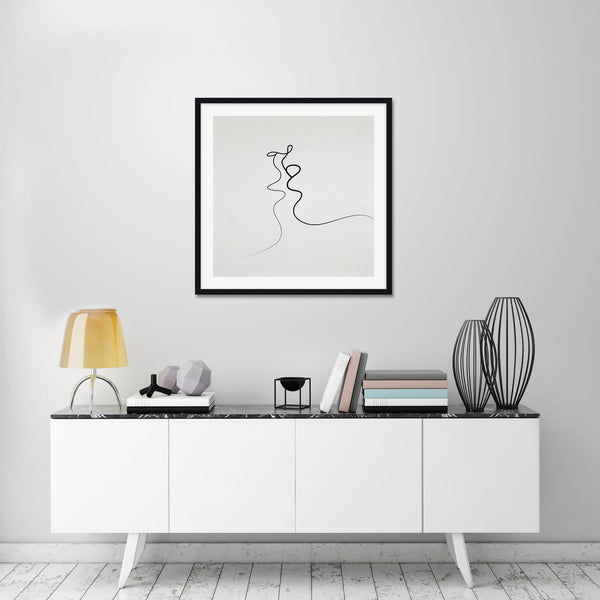 Kiss by Quibe Art Print | Pop Motif
