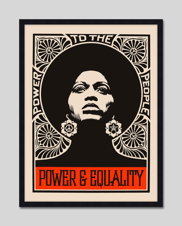 Power And Equality by Shepard Fairey Art Print – Pop Motif